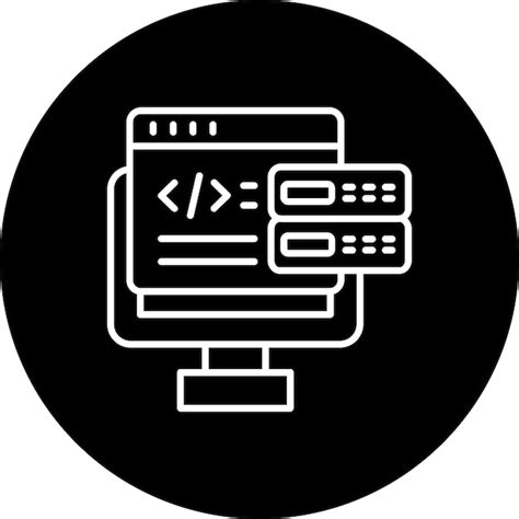 Premium Vector Code Icon