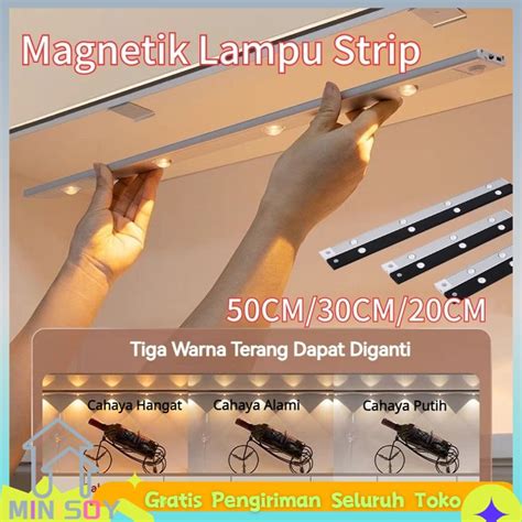 Jual CODLampu Led Sensor Gerak Multifungsi Lampu Sensor Lampu Lemari Sensor Portable Magnetik