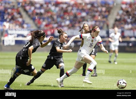 Rose Lavelle 16 Of Usa Controls Ball During Friendly Game Against