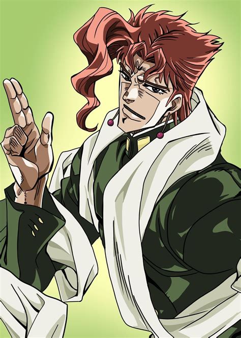 Noriaki Kakyoin Poster By Waverley Jane Displate Jojos Bizarre