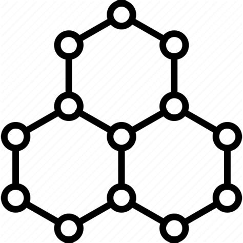 Graphic Hexagonal Structure System Icon Download On Iconfinder