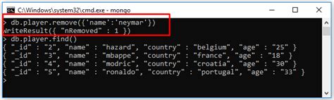 Xóa Document Row Trong Mongodb Bằng Dòng Lệnh Robo3t