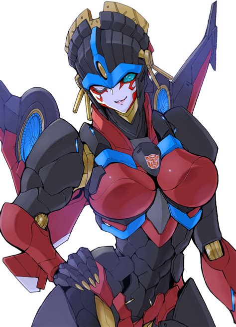 Windblade And Flame Toys Windblade Transformers And 1 More Drawn By