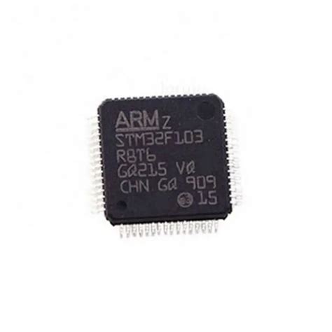 mcu 32 bit stm32f1 stm32f103 64kb flash memory 3 3v lqfp 64 single chip