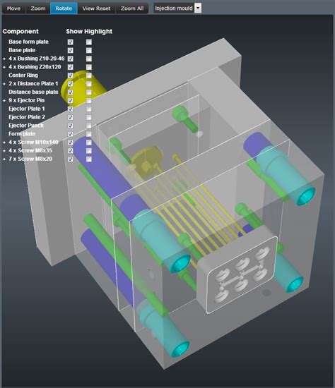 Webgl Publisher Mouldsample Screenshot