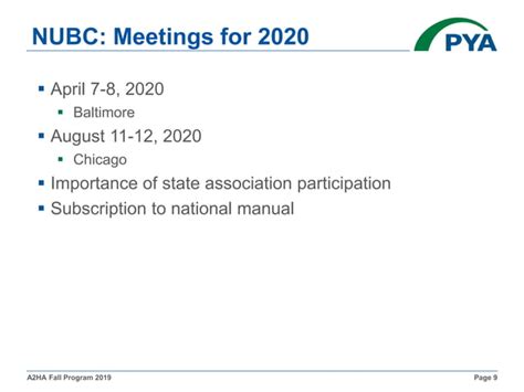 NUBC Overview And Recent Issues PPT