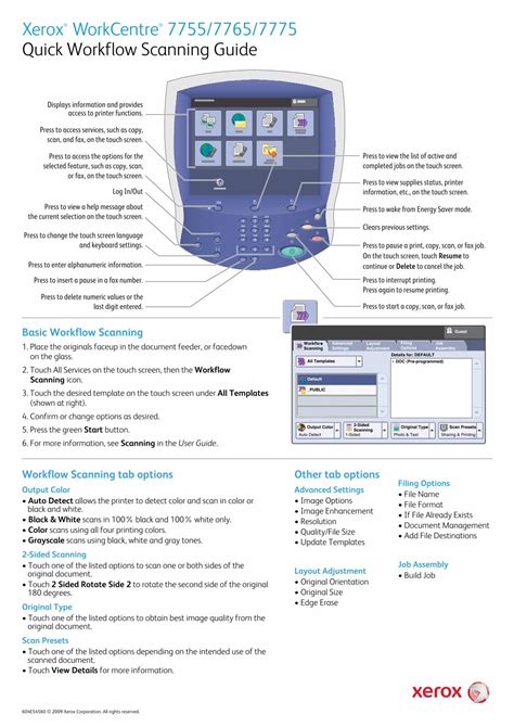 Pdf Quick Workflow Scanning Guide