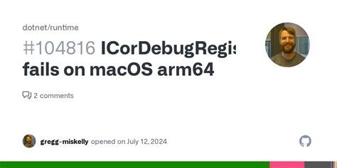 Icordebugregistersetgetthreadcontext Fails On Macos Arm64 · Issue