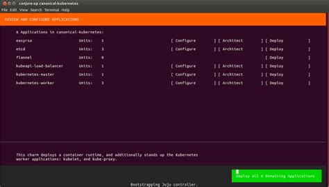 Install Kubernetes With Conjure Up Tutorials Ubuntu Community Hub
