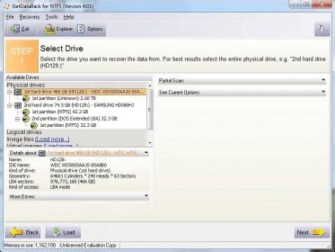 GetDataBack For NTFS Download Free Trial Gdbnt Exe