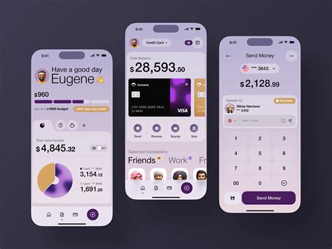 Crypto Wallet Mobile App Ui Web3 Dashboard Behance