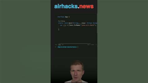 The Deprecated Classnewinstance Java Shorts Coding Airhacks Youtube