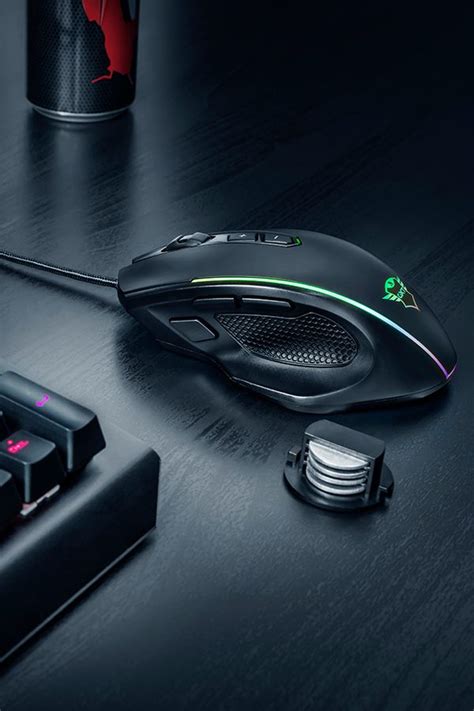 RGB Gaming Mouse With Adjustable Weight