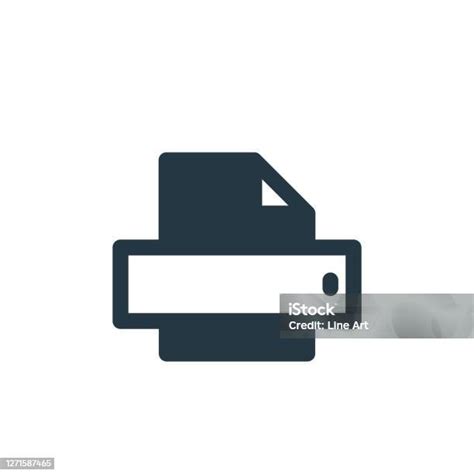 프린터 및 팩스 개념에서 프린터 아이콘 벡터입니다 프린터 편집 가능한 스트로크의 얇은 선 그림입니다 웹 및 모바일 앱 로고 인쇄 미디어에 사용할 프린터 선형 기호 0명에