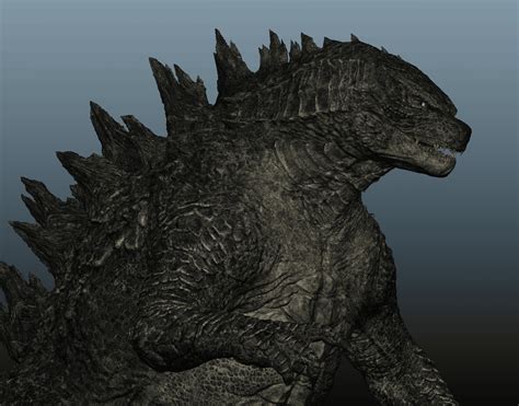 Godzilla 2014 Free 3d Model Rigged Cgtrader