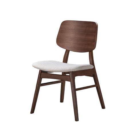 Ophelia And Co 194 W Mid Century Modern Side Chair 2ctn Walnut
