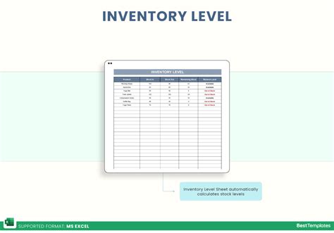 Product Database Excel Template Best Templates