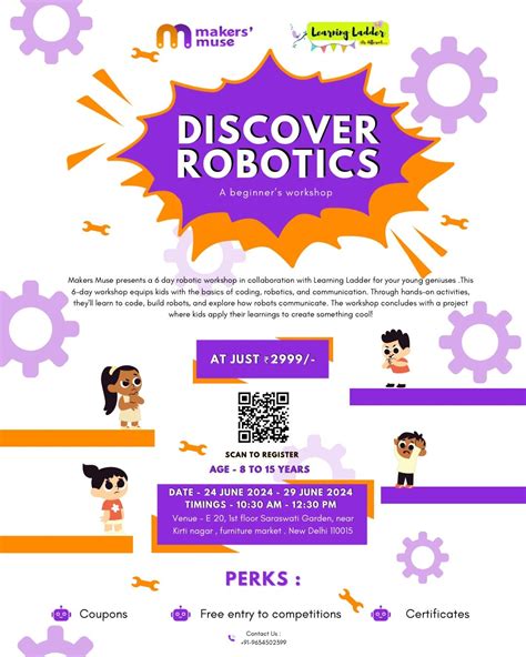 Makers Muse On Linkedin Roboticworkshop Makersmuse Summervacation