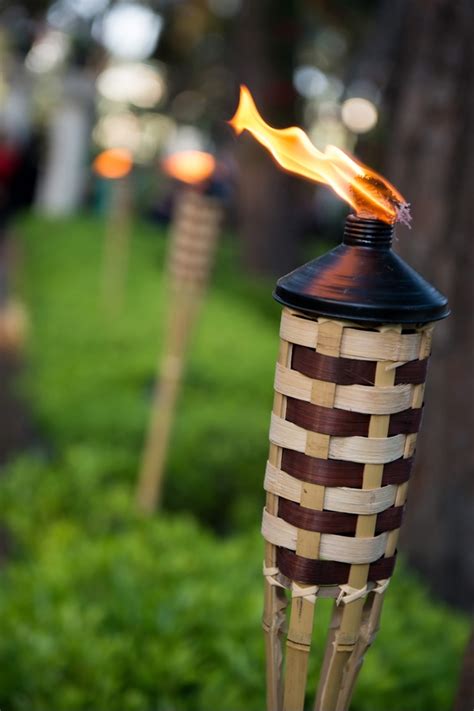 15 Backyard Tiki Torches To Light Up Your Yard ~ Bless My Weeds
