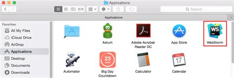 WebStorm Installation Instruction Mac GROK Knowledge Base