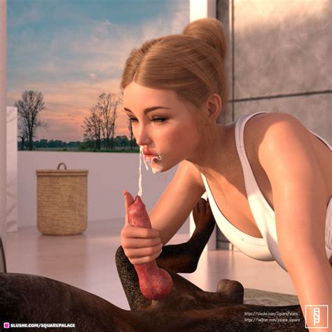 Rule 34 1animal 1girls 3d After Fellatio After Oral Blonde Hair Bra