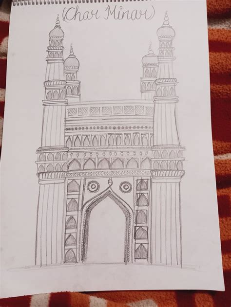 Char Minar Sketch