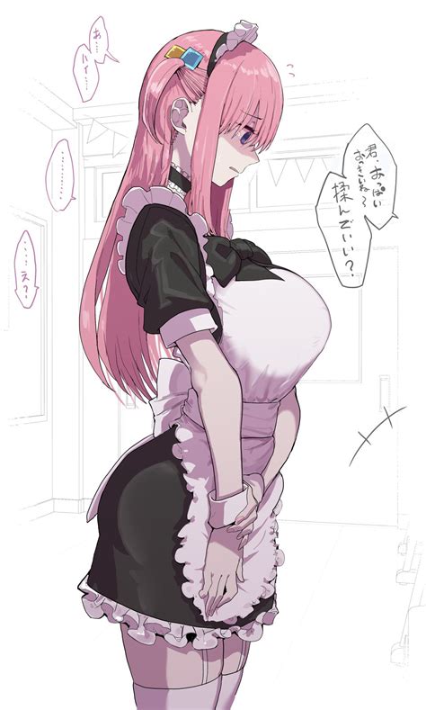 Gotou Hitori Bocchi The Rock Drawn By Oosawara Sadao Danbooru