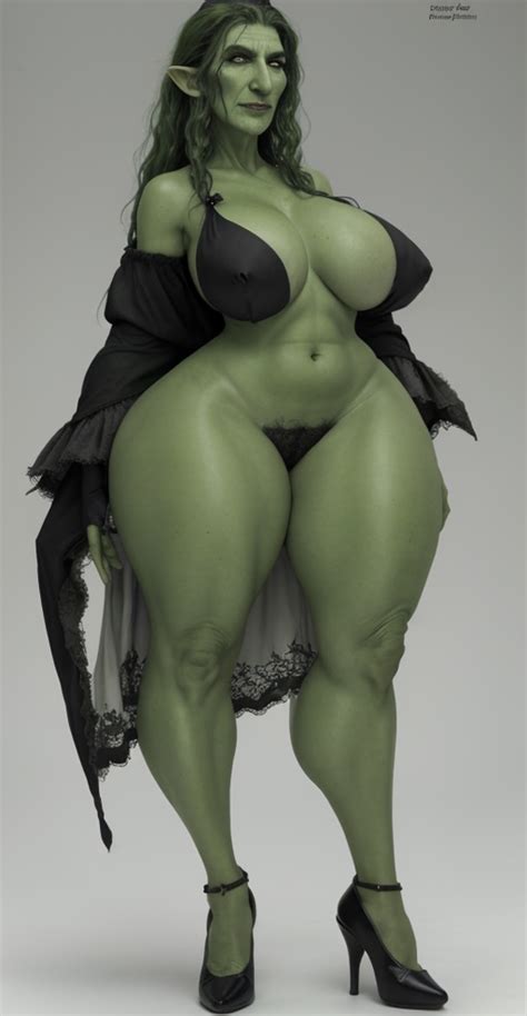 Rule 34 Ai Generated Borednlonely Butterface Curvy Green Skin High