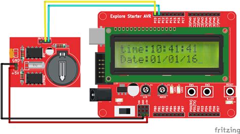 Interfacing RTC With Starter AVR Tutorials
