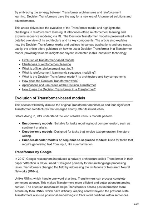 Ppt Decision Transformers Model Powerpoint Presentation Free
