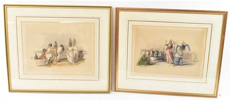 Lot 221 After David Roberts A Hand Coloured Print
