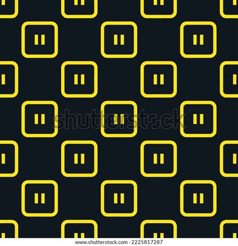 Seamless Repeating Play Pause R Flat Stock Vector Royalty Free 2225817287 Shutterstock