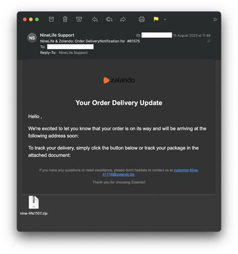 Sans Isc From A Zalando Phishing To A Rat Devrandom