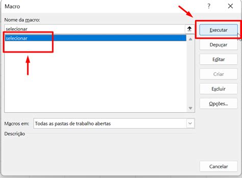 código vba para selecionar a Última linha preenchida do excel
