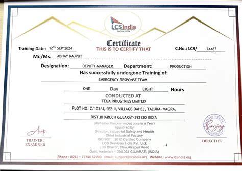 Excited To Share That I Have Successfully Completed Training And Received Certification As Part