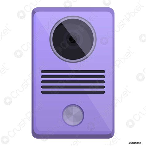 Bell Intercom Icon Cartoon Vector Door System Stock Vector 5481088 Crushpixel