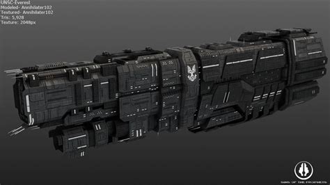 Halo Unsc Valiant Class Super Heavy Cruiser Sotp By Malcontent1692 On
