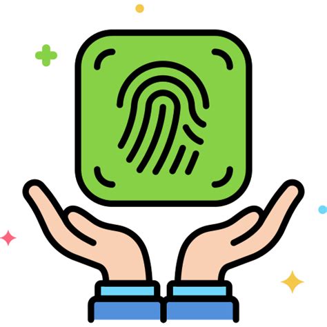 Biometrics Flaticons Lineal Color Icon