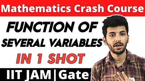 Functions Of Two Variables In One Shot All Concepts And Examples YouTube