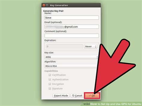 How To Set Up And Use GPG For Ubuntu With Pictures WikiHow