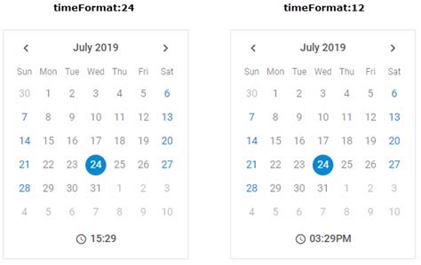 JavaScript Calendar Configuration DHTMLX Suite Docs
