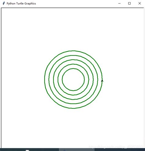 Python利用turtle绘制同心圆如何用python画三个同心圆 Csdn博客