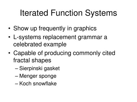 Ppt Fractals And Terrain Synthesis Understanding Proceduralism