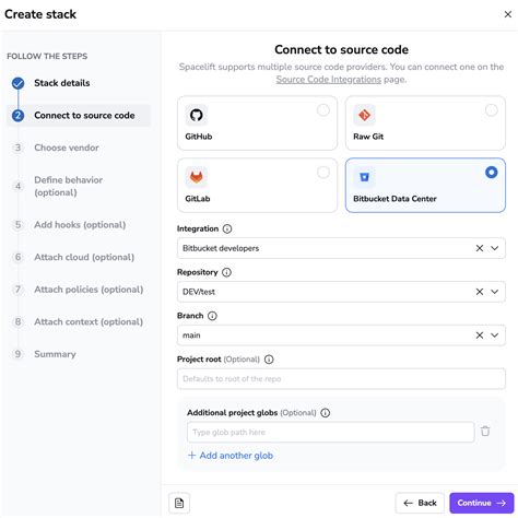 Bitbucket Datacenterserver Spacelift Documentation