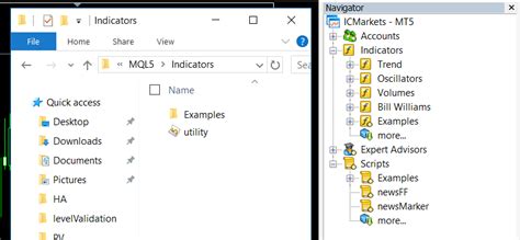 Navigator Window Missing A Custom Indicator Indices General Mql5