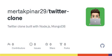 Github Mertakpinar29twitter Clone Twitter Clone Built With Nodejs Mongodb