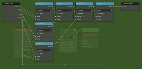 basic operations blender shaders