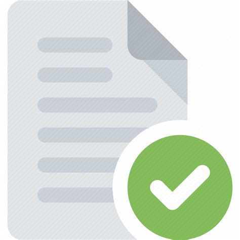Check Document File Success Icon Download On Iconfinder