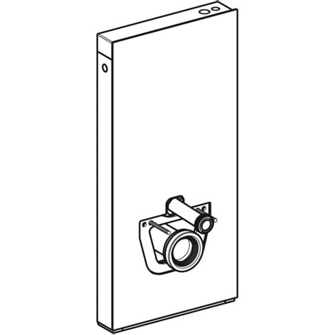 Geberit Monolith Plus Sanitary Module For Wall Hung Wc 101 Cm Front Cladding Made Of Stoneware