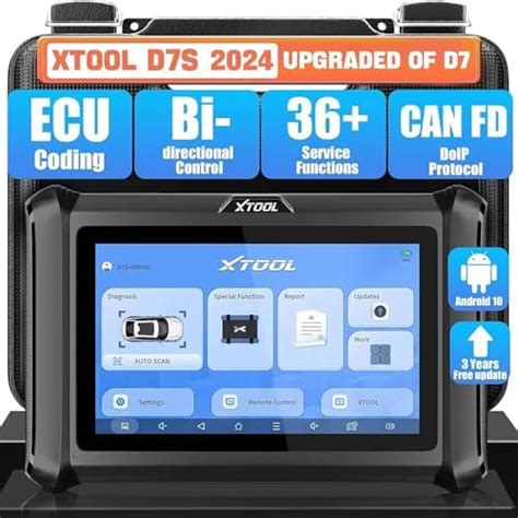 Xtool D7s Car Obd2 Diagnostic Scan Tool 2024 Newest Full Bidirectional Obd2 Scanner Upgrade Of